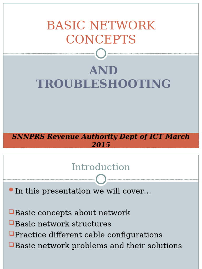 Basic Network Concepts | PDF | Ip Address | Computer Network