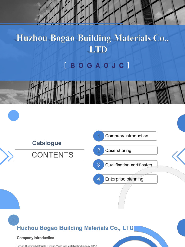 Huzhou Bogao Building Materials Co., LTD | PDF | Shanghai | Business
