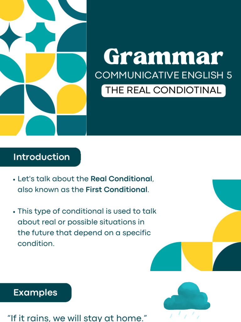 First Conditional | PDF