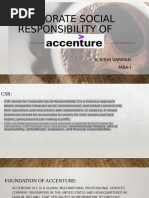 Accenture India's CSR Policy Overview | PDF | Corporate Social ...
