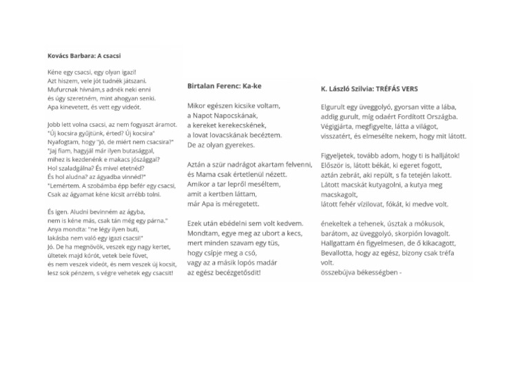 Versek | PDF