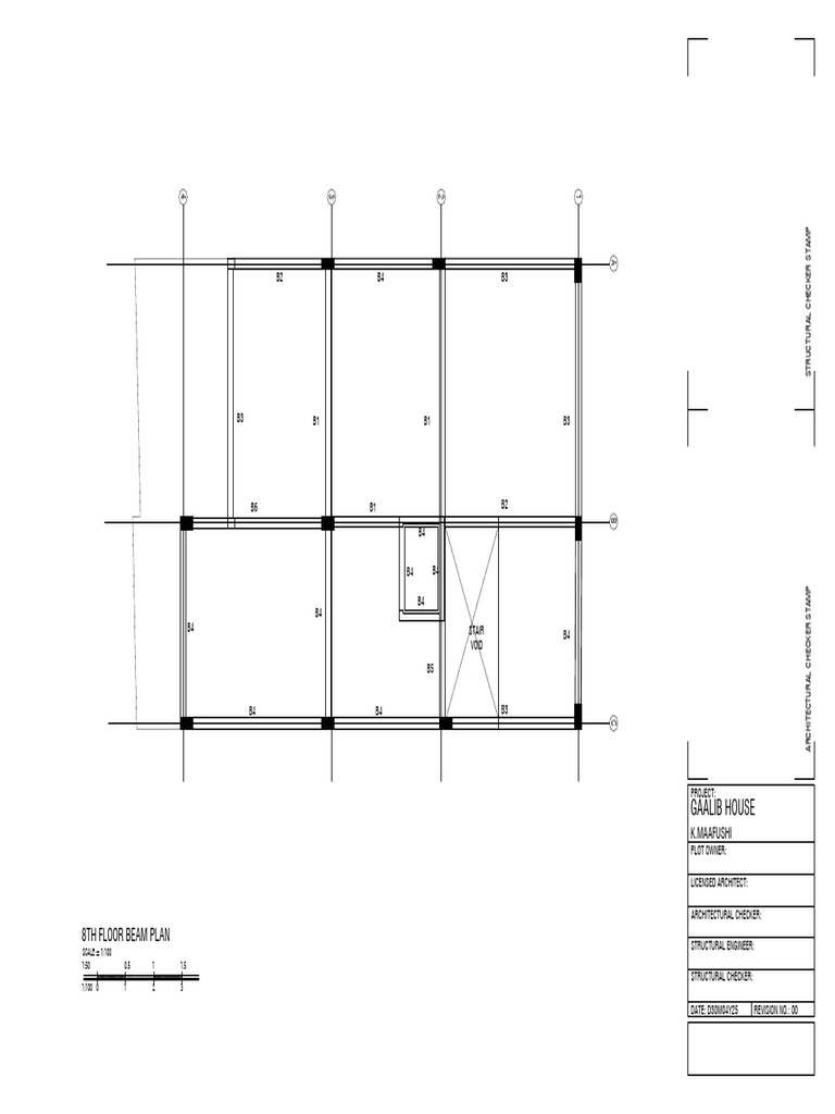 Gaalib House Structural Plans Overview | PDF | Structural Engineering ...