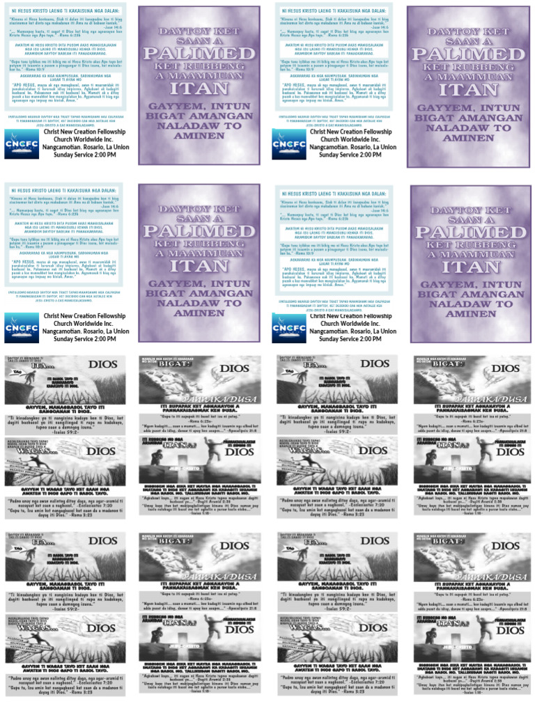 Tracts For Church by 4 | PDF