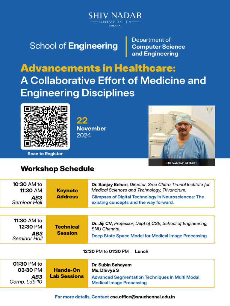 Workshop Schedule | PDF