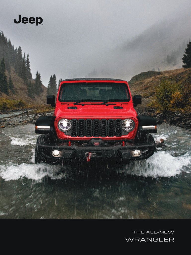 Jeep Wrangler 2025 112080 | PDF | Four Wheel Drive | Land Vehicles