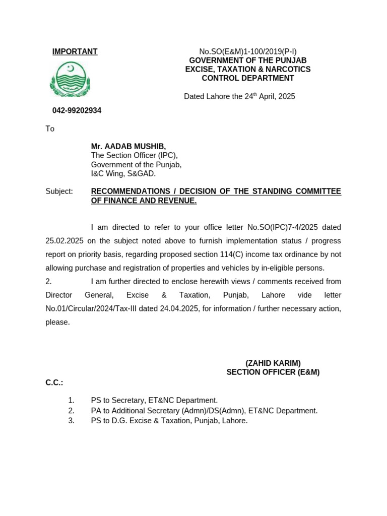 Amended DFA SCFR | PDF