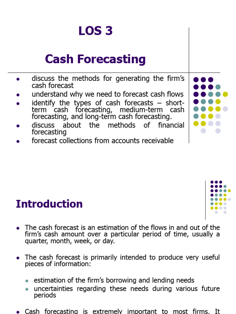 Cash Flow Forecasting Methods Explained | PDF | Forecasting | Investing