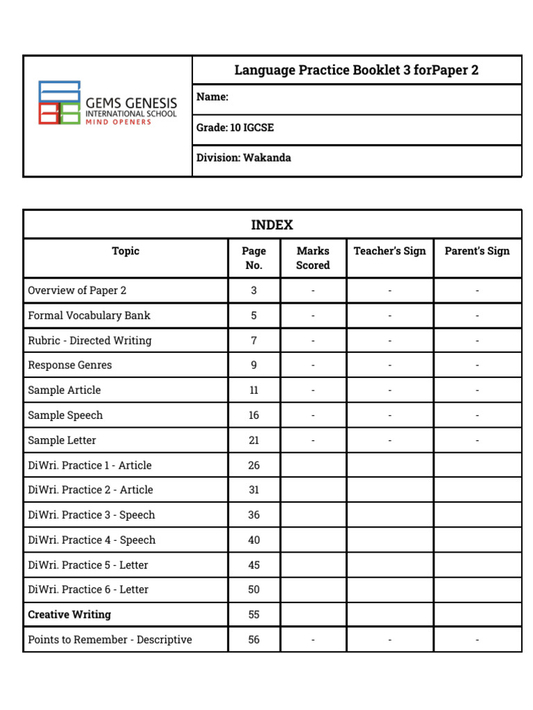 Gr10 Language PracticeBooklet 3 | PDF | Veganism | Zoo
