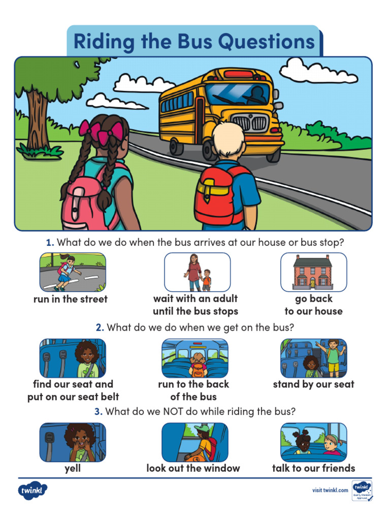 Riding the Bus: Essential Safety Skills | PDF