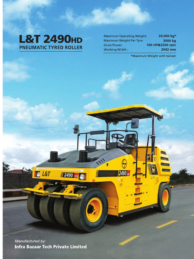 LT 2490 PTR Spec Sheet - 2024 | PDF