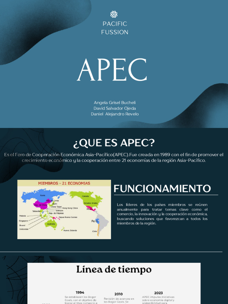 APEC | PDF | Cooperacion economica Asia Pacifico | Comercio