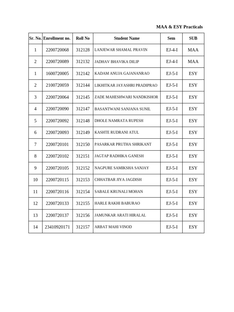 MAA ESY Pract | PDF | Mathematical Notation | Theory Of Computation