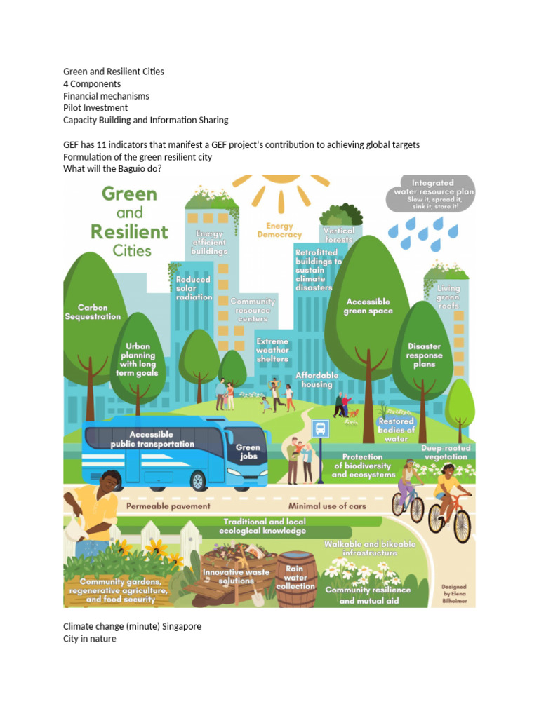 Green Resilient Cities | PDF