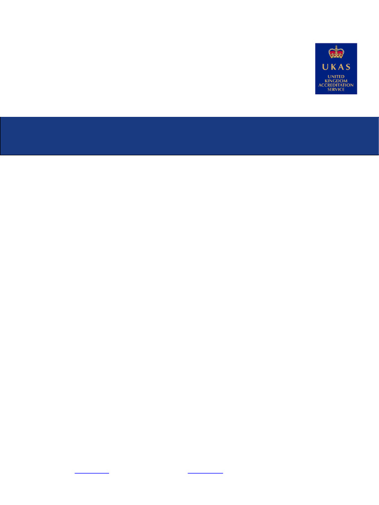 Uncertainty in Testing: UKAS Guidelines | PDF | Observational Error ...