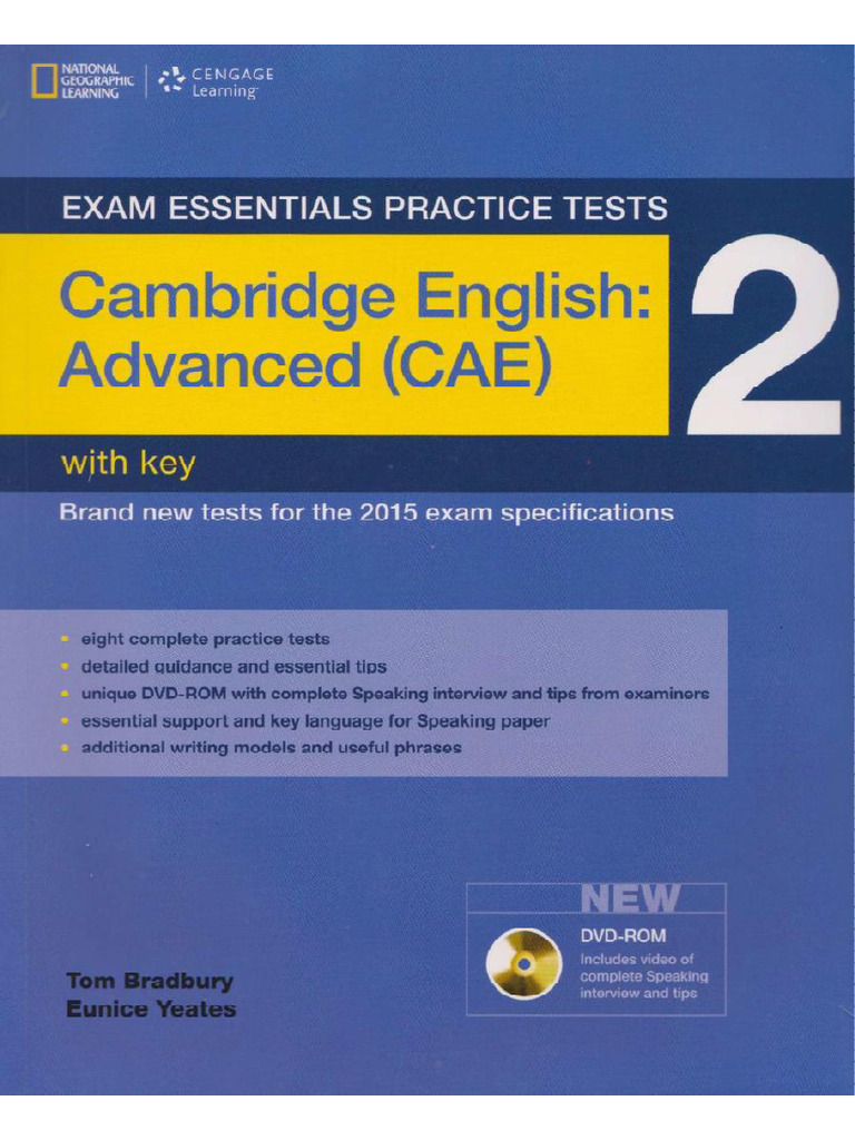Cae Exam Essentials Practice PDF 3 PDF Free | PDF