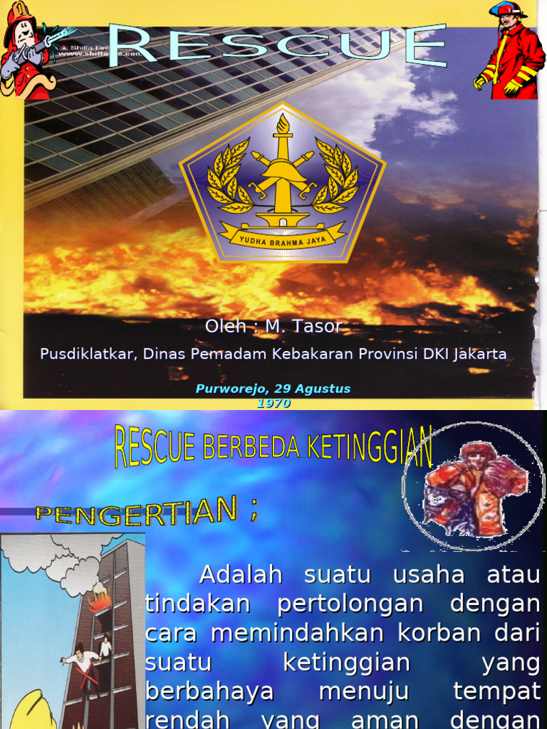 RESCUE Gedung&Water Rescue | PDF