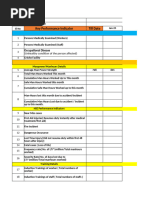 Monthly Safety Activity Plan FORMAT | PDF