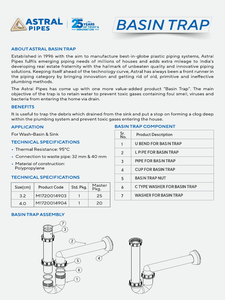 Drain-Trap-Leaflet | PDF