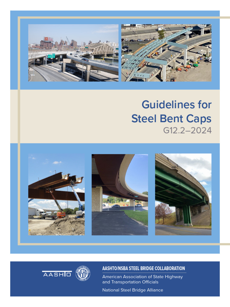 g12.2 2024 Guidelines For Steel Bent Caps | PDF | Column | Bridge