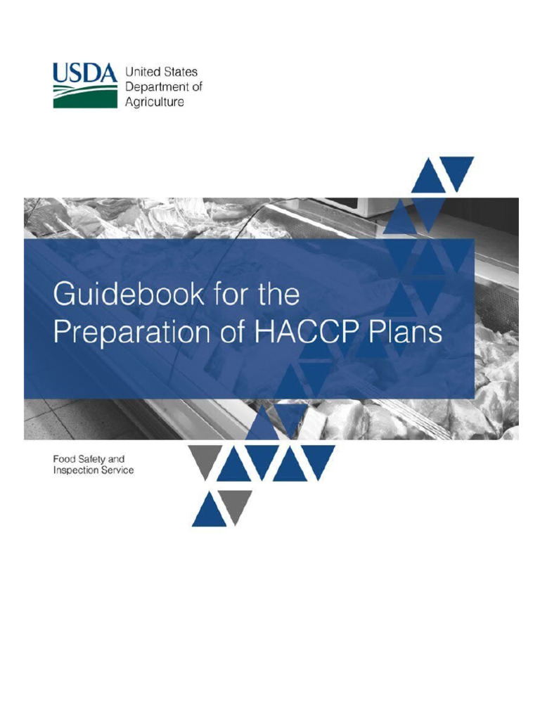 Guidebook-for-the-Preparation-of-HACCP-Plans | PDF | Hazard Analysis ...