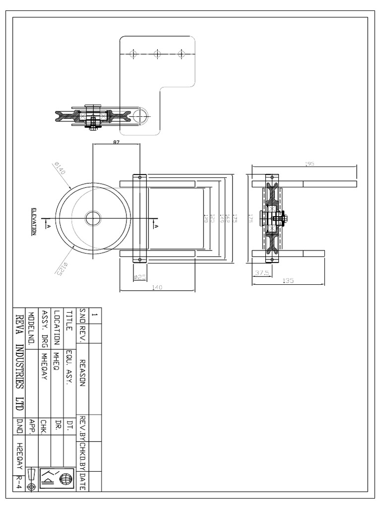 Equalizing Sheave Dia 125 | PDF
