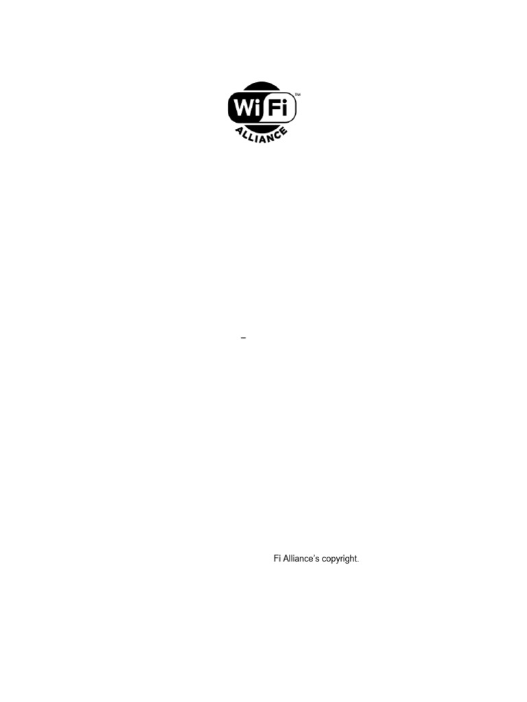 Wi-Fi EasyMesh Specification v6.0 | PDF | Copyright | Intellectual Property