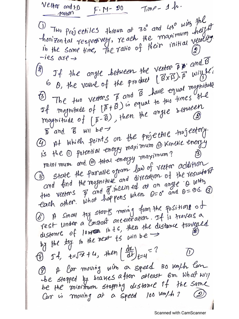 1st Test | PDF