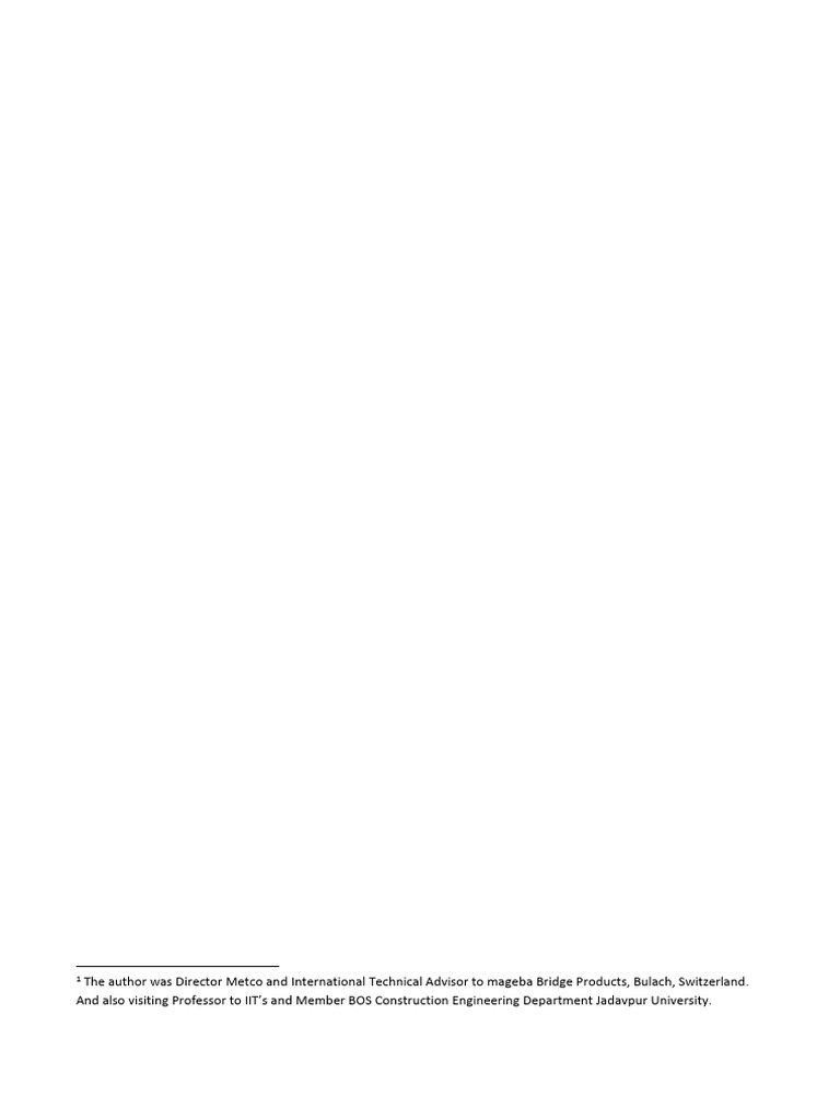 Lecture 27 - Prof Achyut Ghosh - Write Up On Cantilever Erection of Steel Bridges | PDF | Crane ...