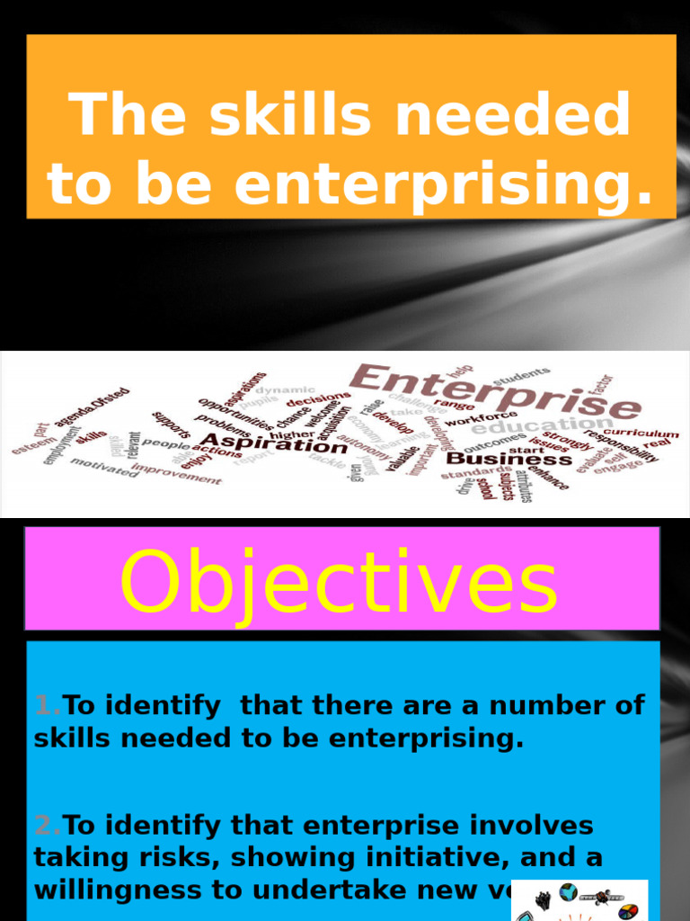 Introduction To Enterprise | PDF | Entrepreneurship | Employment