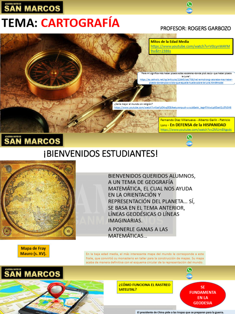 CARTOGRAFÍA | PDF | Sistema de información geográfica | Mapa