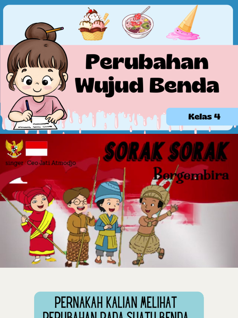 Poster Perubahan Wujud Benda Kelas 4 | PDF