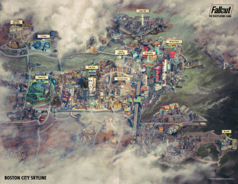 Fallout GM Toolkit - Poster - Boston City Skyline - 31st March 2021 | PDF