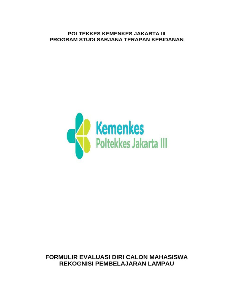Form 2 - Kebidanan F02 - Formulir - Aplikasi - RPL - Tipe - A - STR Kebidanan - 2025 - Fixed 26 ...