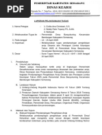 Contoh Format Risalah - Notulen Rapat KM 41-2021 Sampel | PDF