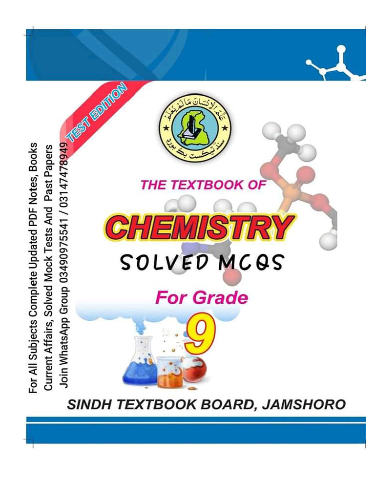 Chemistry Class 9Th | PDF