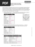 Topic 4 - Assessment Form A - Answer Key | PDF | Mathematical Relations ...