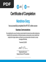 Forage Certificate | PDF