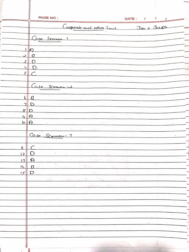 Law Mock 3 Mat | PDF