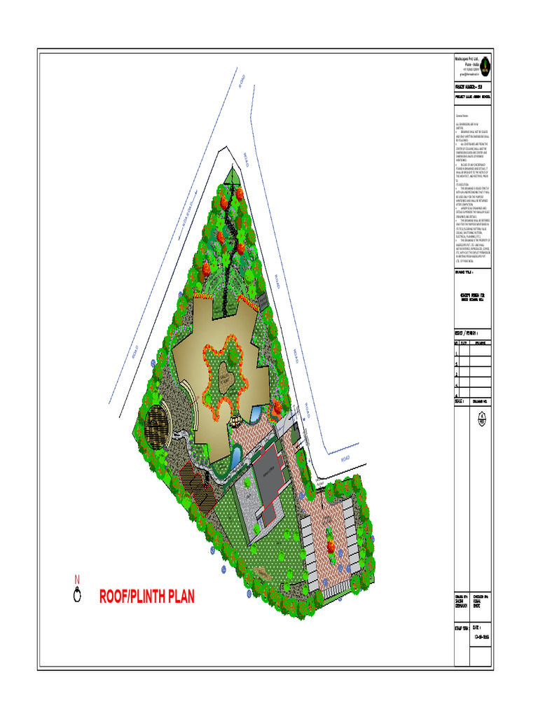 Roof and Plinth Plan Overview | PDF