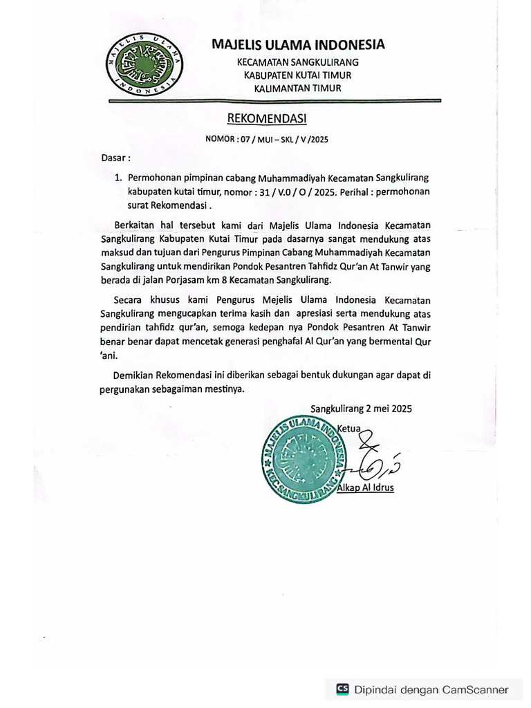 Rekom MUI | PDF