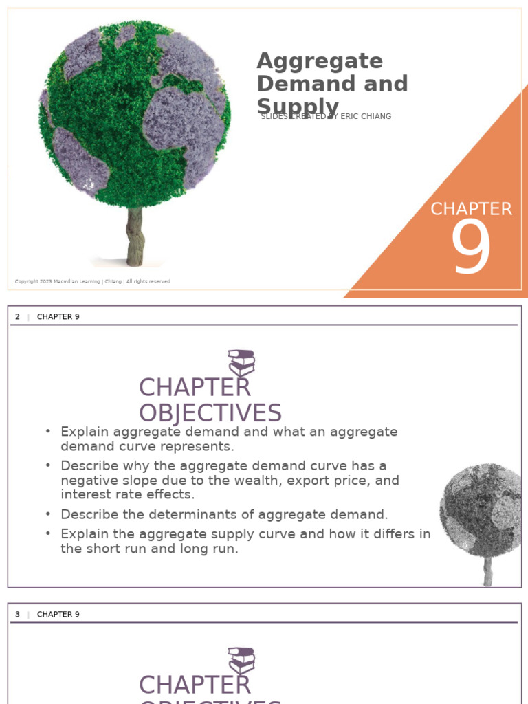 Chiang6e Macro Chapter 9 | PDF | Aggregate Demand | Macroeconomics
