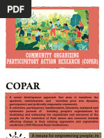 COPAR | PDF | Community | Participatory Action Research