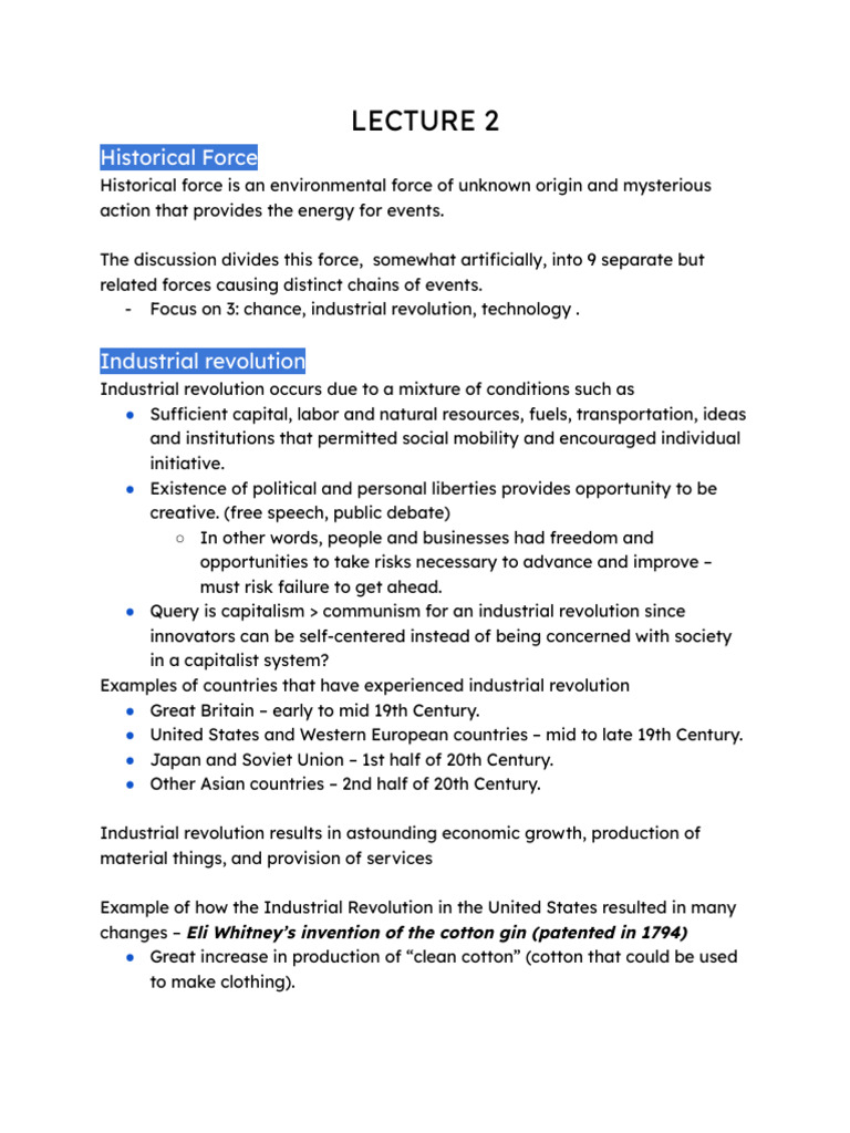 Emerging Issues in Management Lec 2 | PDF | Industrial Revolution | Democracy