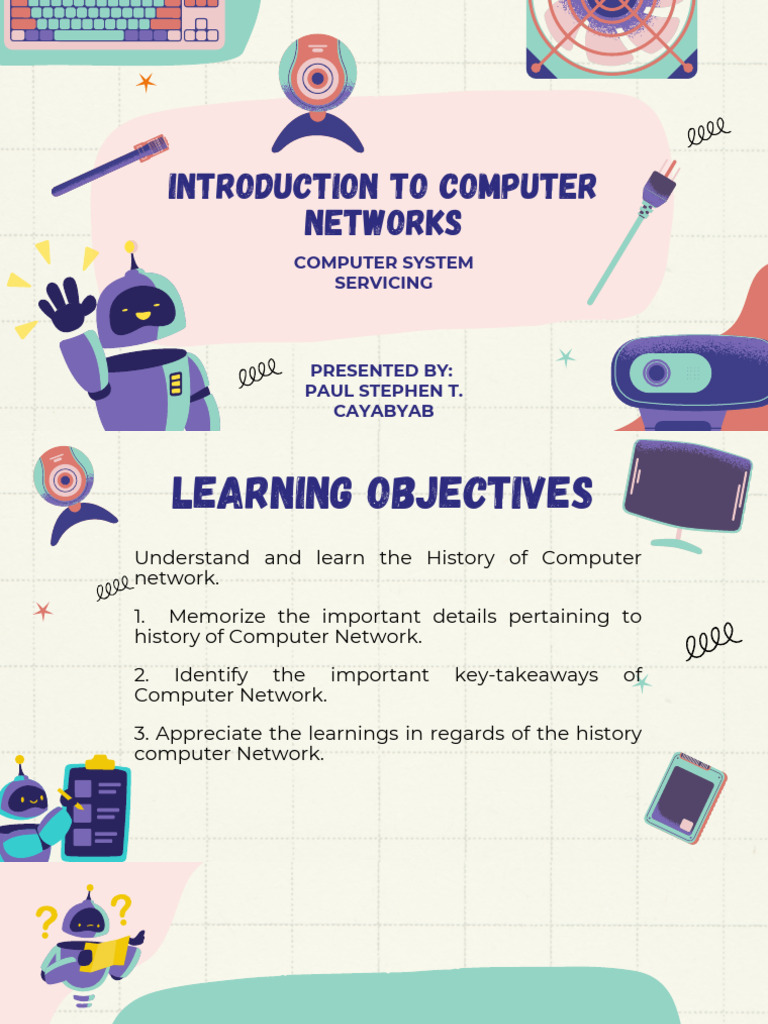 Lesson 1 History of Computer Networks Feb 13 Compressed | PDF | Computer Network | World Wide Web