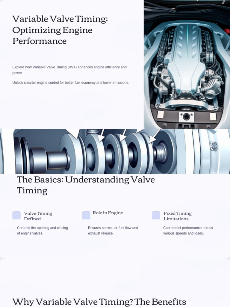 Variable Valve Timing Optimizing Engine Performance - PPTX 20250509 ...