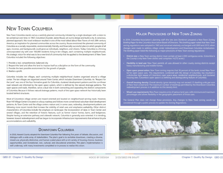 New Town Zoning Gen PLAN | PDF