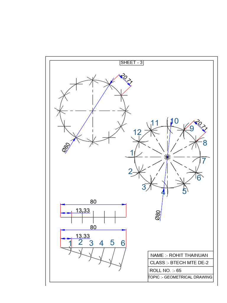 Rohit Thainuansheet 3 | PDF