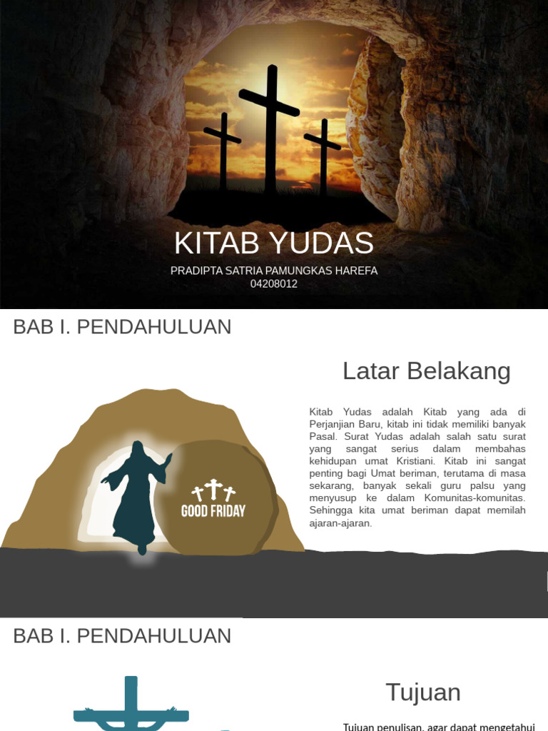 Presentasi PPB II - Kitab Yudas (Pradipta Satria Pamungkas Harefa) | PDF