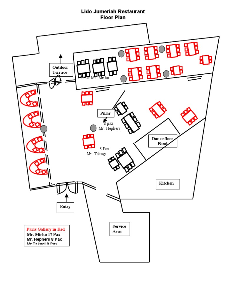 Lido Jumeriah Floor Plan 2011-2012 | PDF