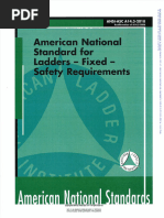 ANSI-ASC A14.3-2008 Ladders-Fixed-Safety Requirements | PDF | Ladder | Structural Load